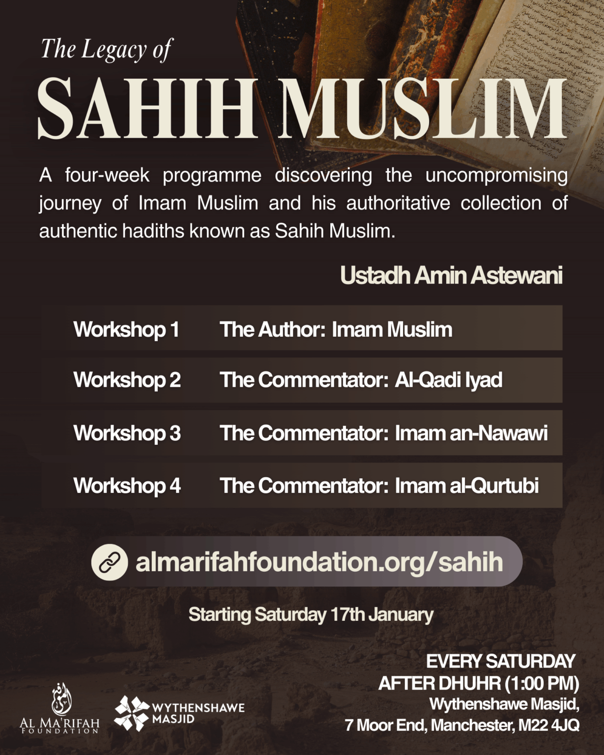 The Legacy of Sahih Muslim - Wythenshawe Masjid